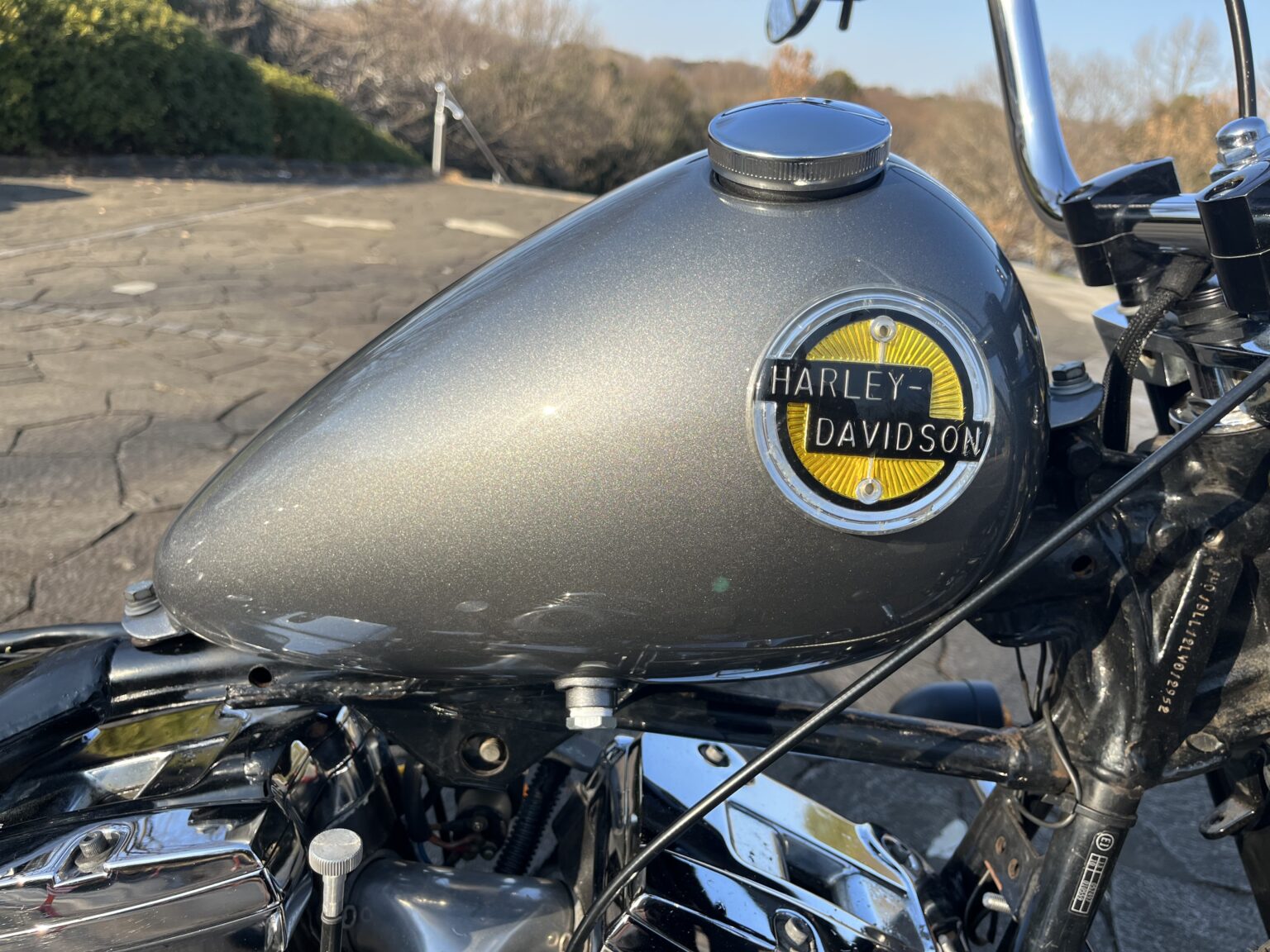 1990 EvoSoftail Chopper | BLACKCHROME BIKE WORKS