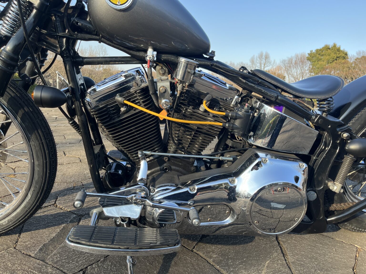1990 EvoSoftail Chopper | BLACKCHROME BIKE WORKS