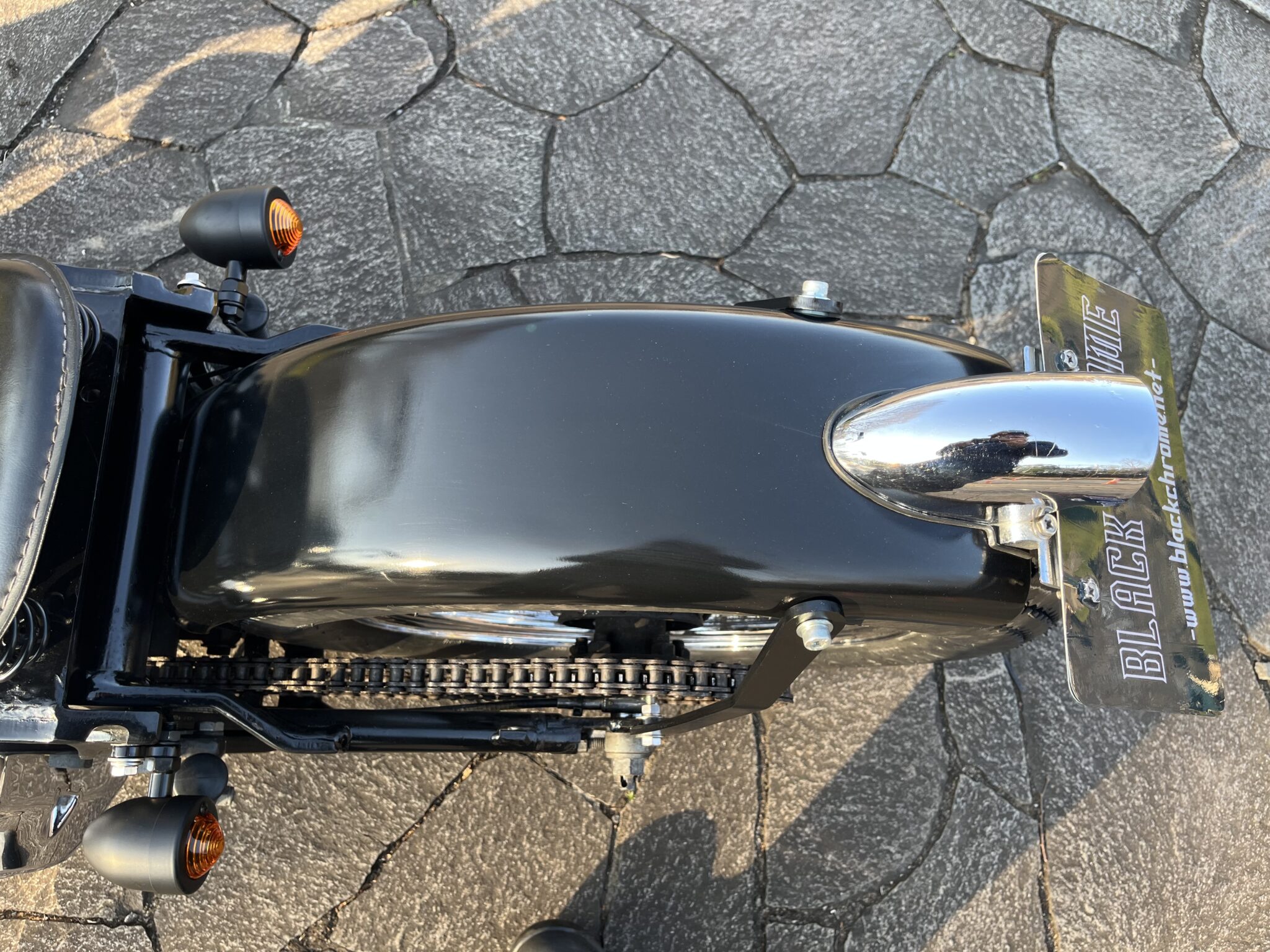 1990 EvoSoftail Chopper | BLACKCHROME BIKE WORKS